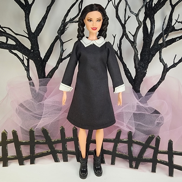 Toys | Wednesday Addams Dress For Barbie | Poshmark